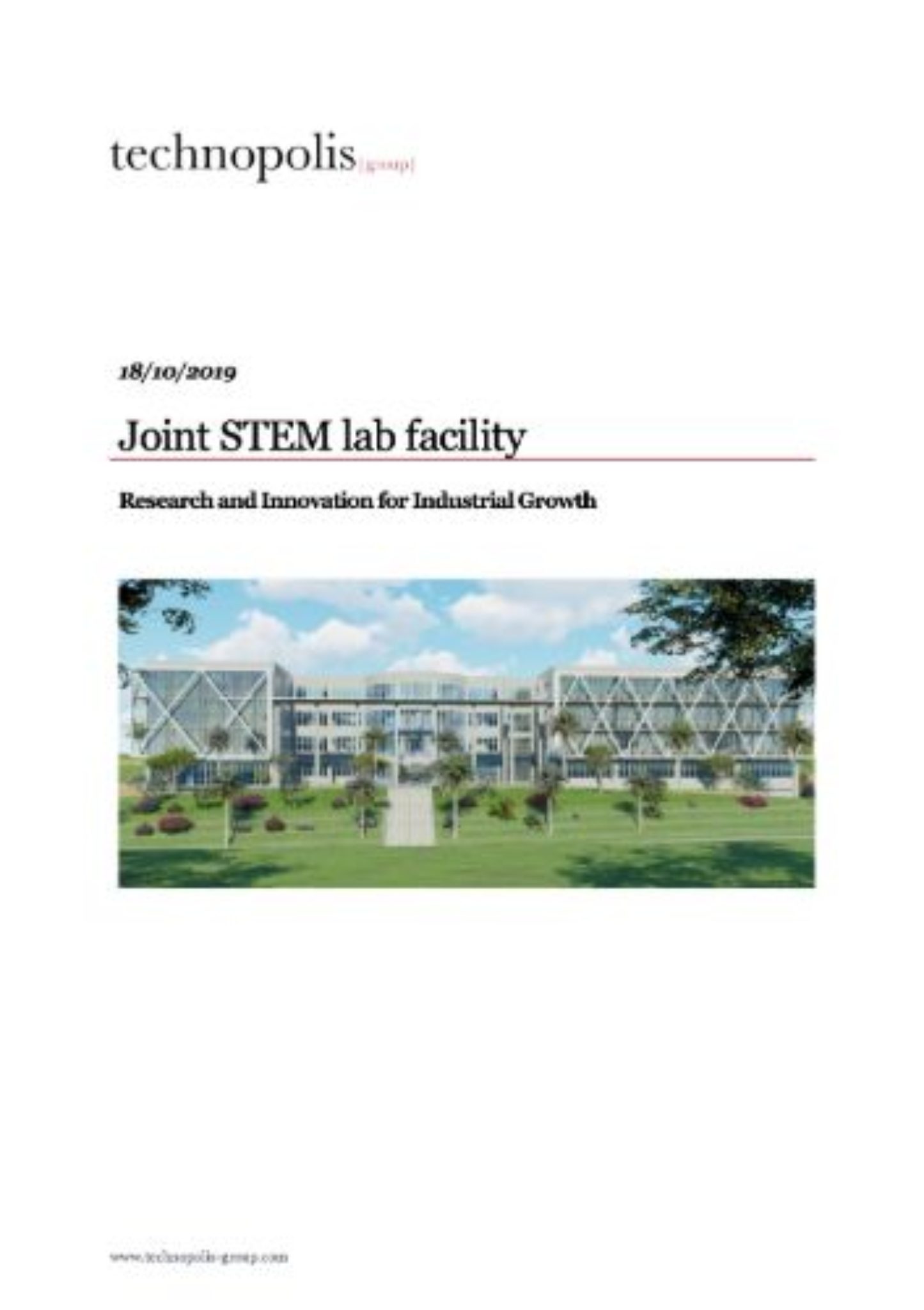Technopolis Group » Joint STEM lab facility